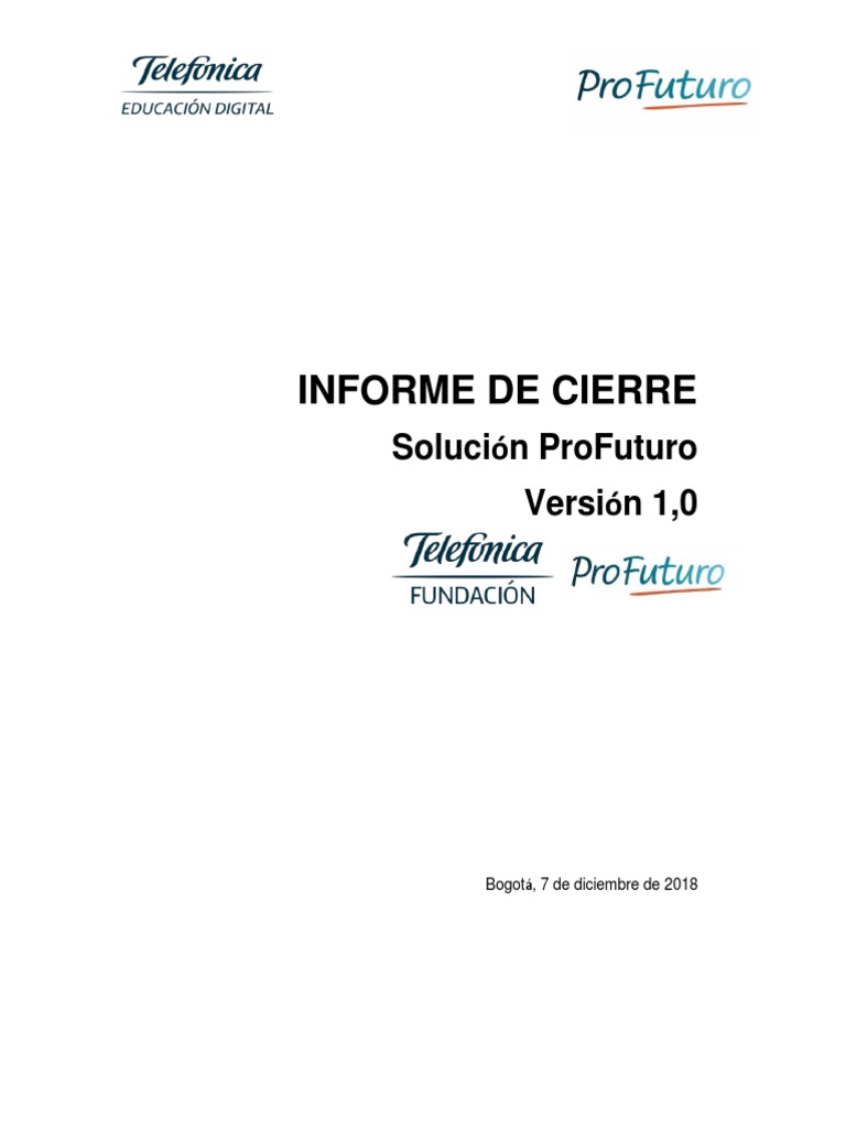 Informe Final Tutor Virtual | PDF | Tecnología de información y comunicaciones | Maestros