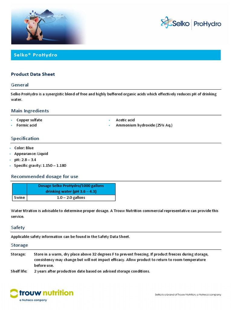 Selko PH | PDF