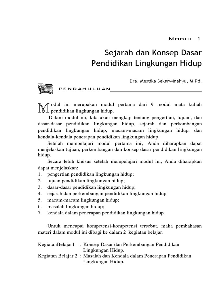 Modul PLH | PDF