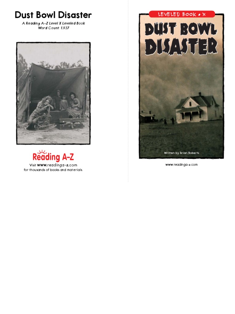 Dust Bowl Disaster - Booklet PDF | PDF | Dust Bowl | Great Plains