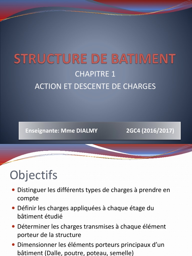 Structure de Batiment PDF | PDF | Flexion (matériau) | Béton armé