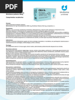 Ficha Tecnica Kicab | PDF | Medicamentos con receta | Salud y bienestar