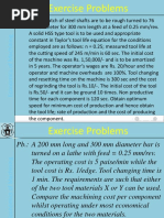 Turning Parameters and Calculations Guide | PDF | Rotation Around A ...