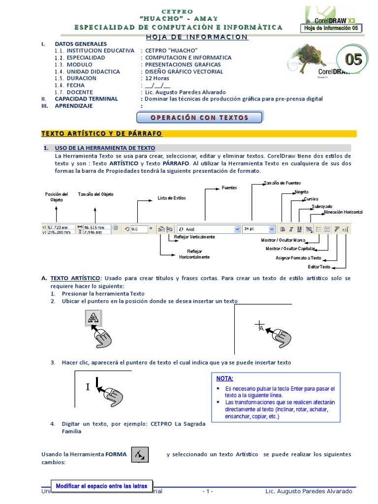 Hoja de Informacion 5 | PDF | Point and Click | Informática