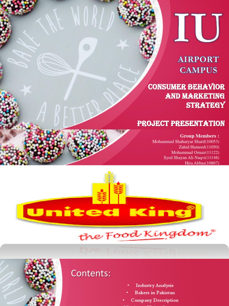 United King Bakery Presentation | Cakes | Confectionery | Free 30-day ...
