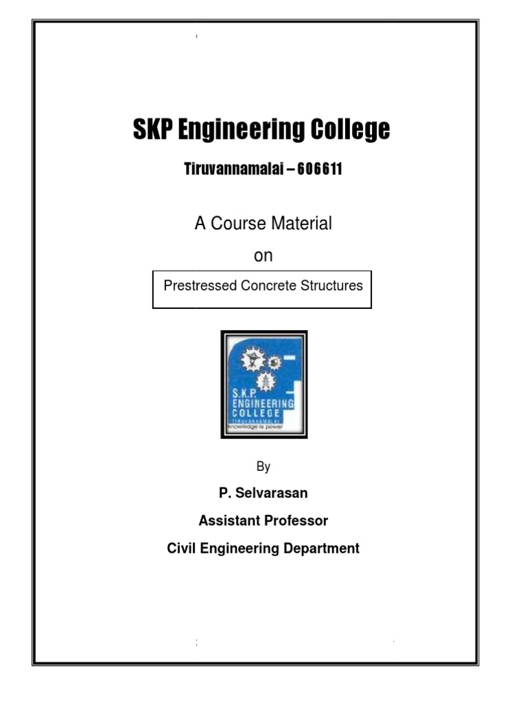 Prestressed Concrete Structures PDF | PDF | Prestressed Concrete | Beam ...