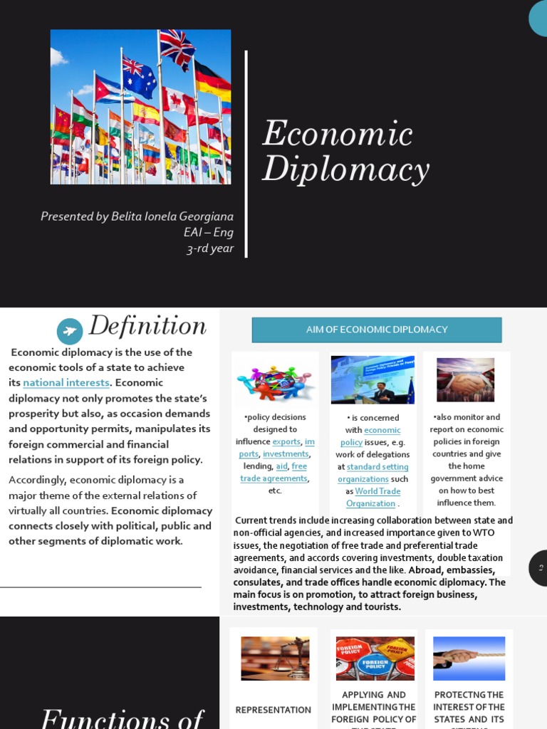 Economic Diplomacy | European Union | Diplomacy | Free 30-day Trial ...
