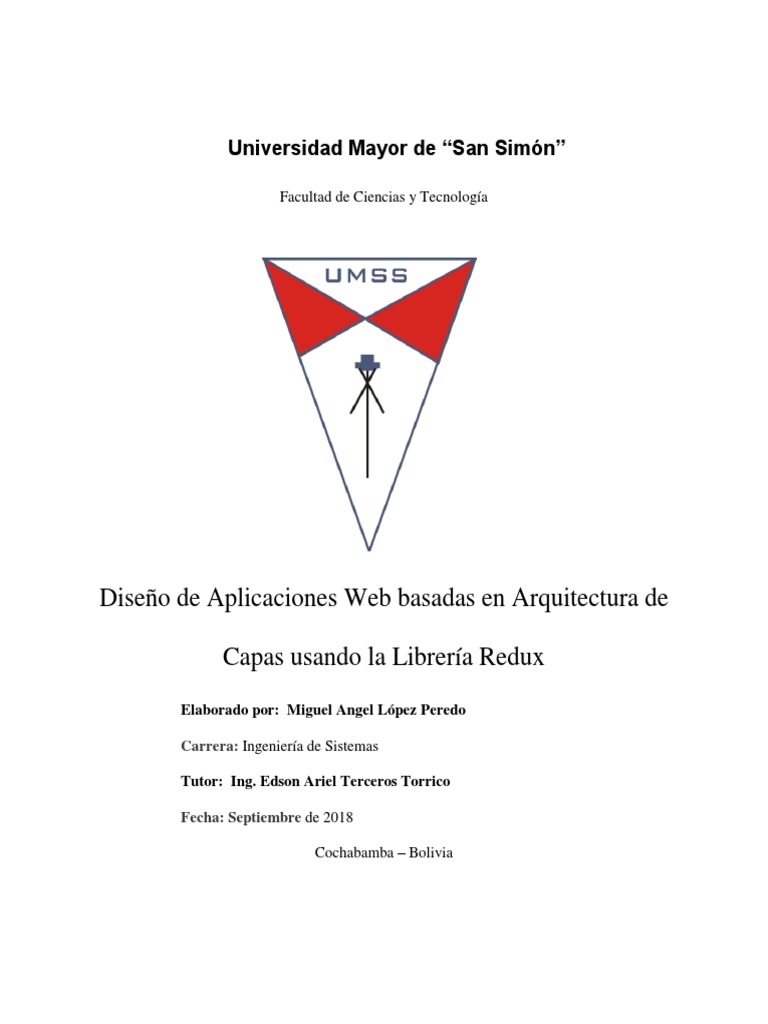 Diseño de Aplicaciones Web Basadas en Arquitectura de Capas Usando La Librería Redux | PDF ...