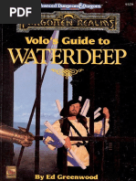 Volo's Waterdeep Enchiridion | PDF
