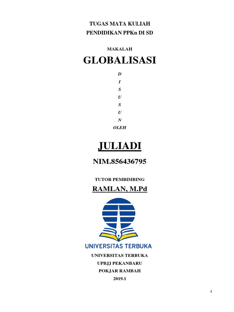Cover Makalah Ut | PDF
