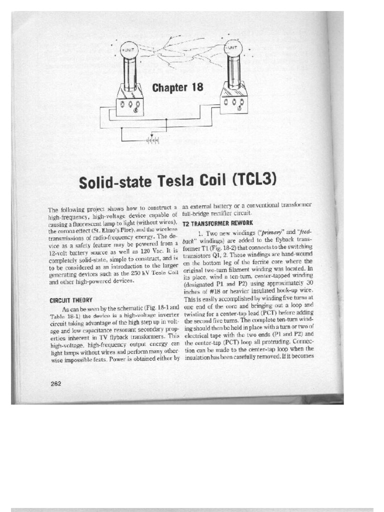Tesla - Solid State Tesla Coil | PDF | Electrical Engineering ...