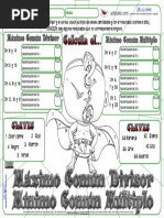 Mandala de Sumas y Restas Algebraicas | PDF