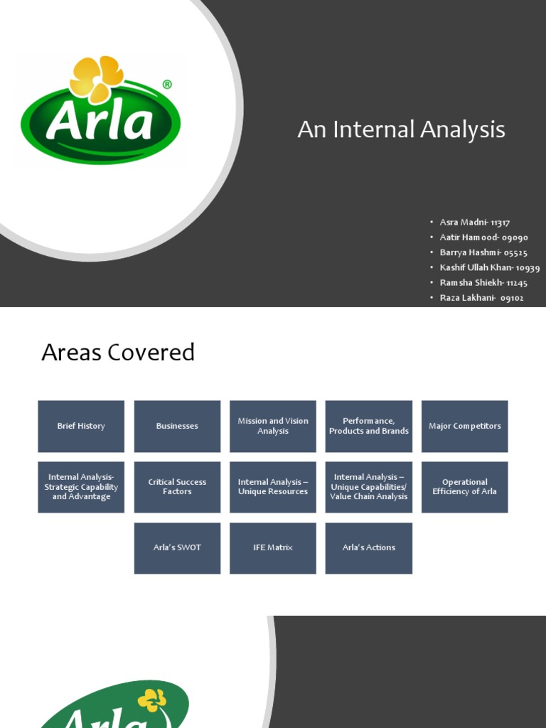 Arla Presentation | PDF | Supply Chain | Strategic Management
