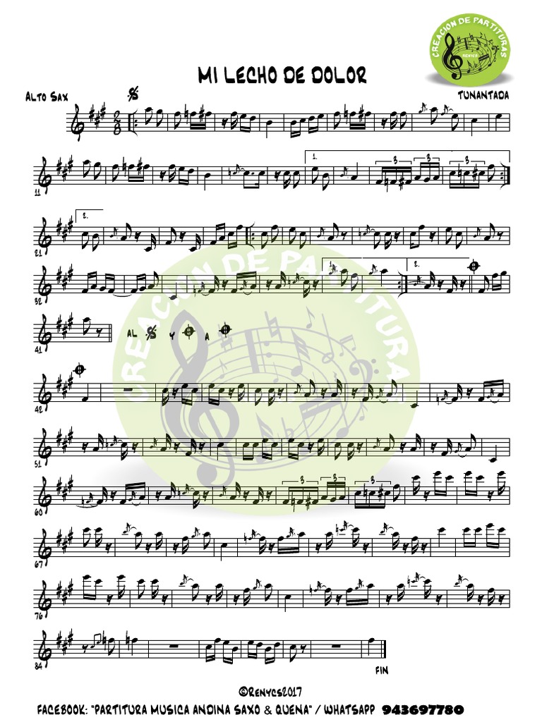 Mi Lecho de Dolor - Tunantada | PDF