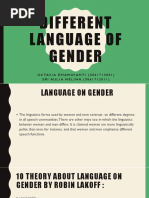 Robin Lakoff Deficit Theory | PDF