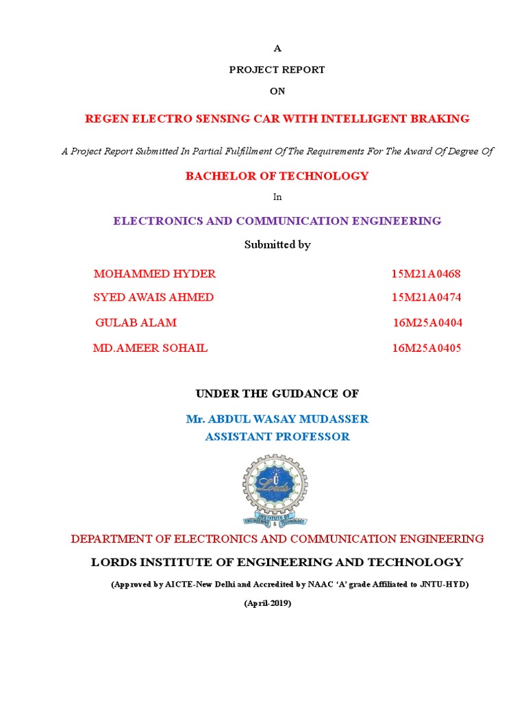Project Doc CAR | PDF | Relay | Arduino