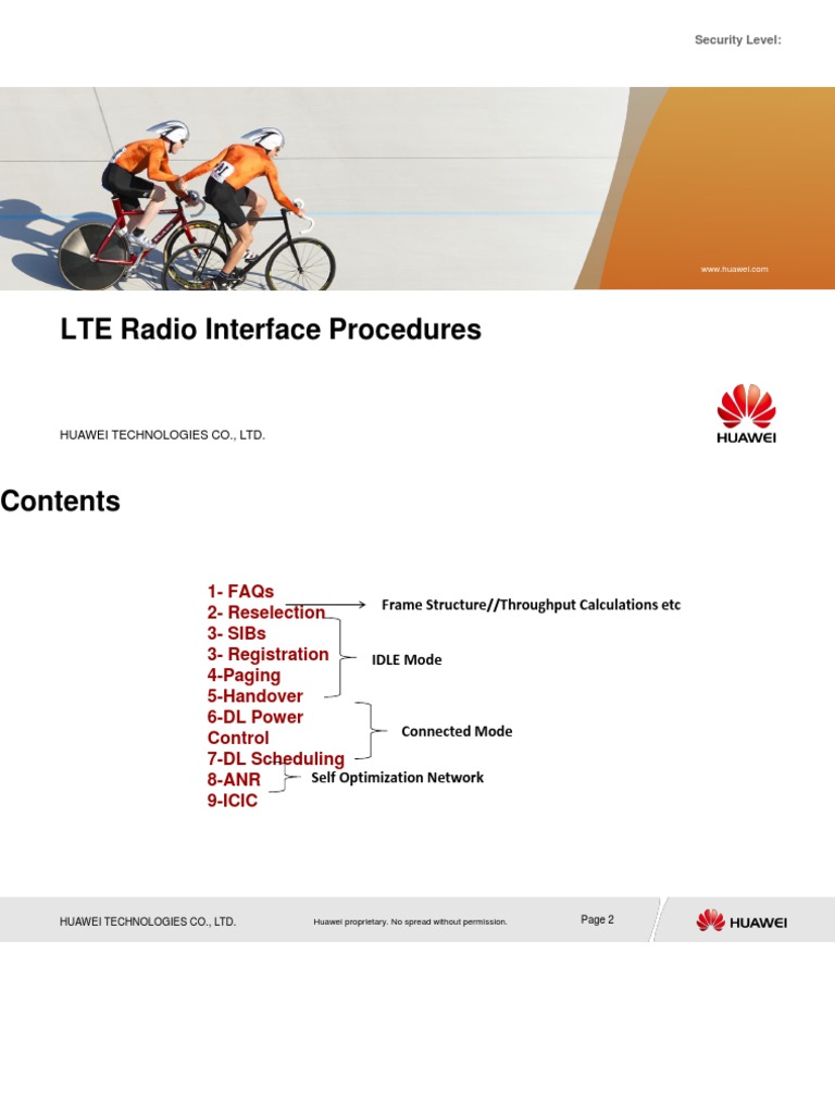 LTE Radio Procedures | PDF | Radio | Information And Communications ...