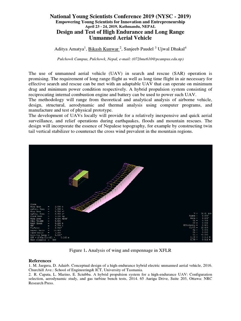 National Young Scientists Conference 2019 (NYSC - 2019) | PDF