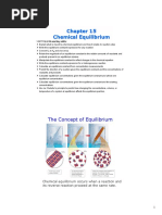Understanding Chemical Equilibrium Concepts | PDF | Chemistry