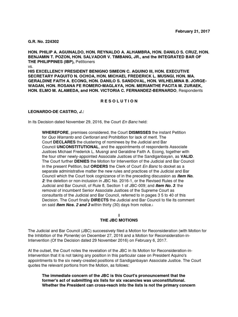 Aguinaldo vs. Aquino | PDF | Supreme Court Of The United States ...