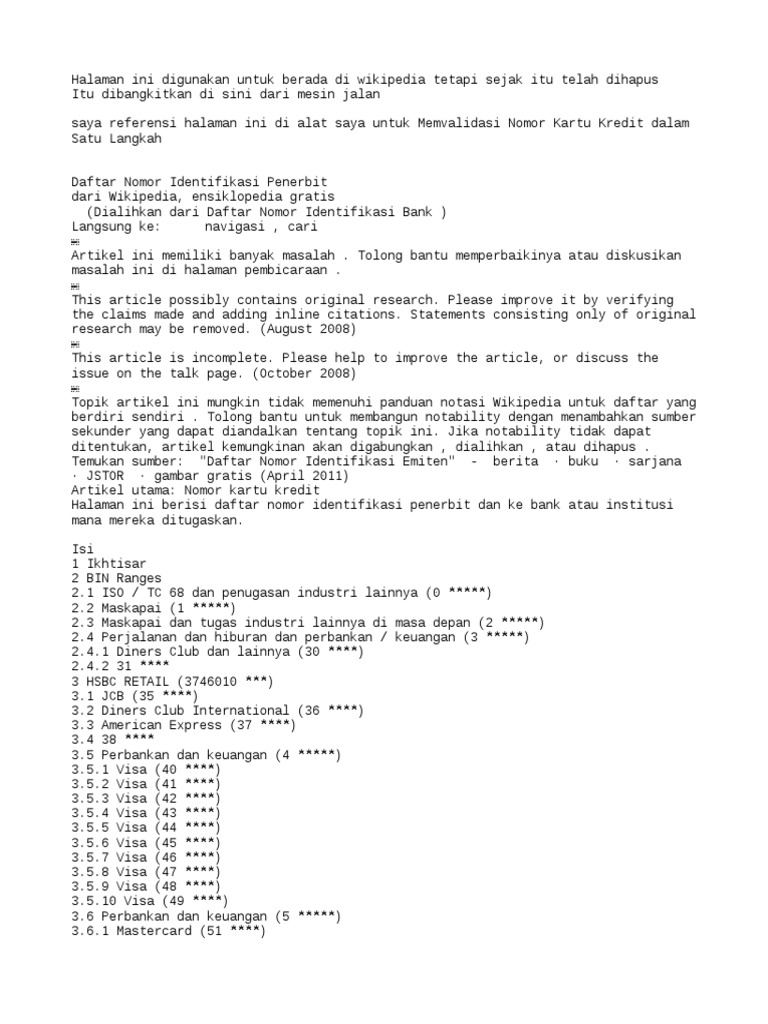 What BIN is 436618? Leia aqui: What cards start with 4366 – Fabalabse