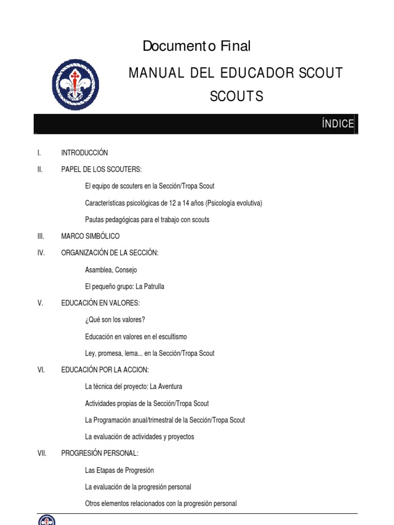 Edm Manual Scouts | PDF