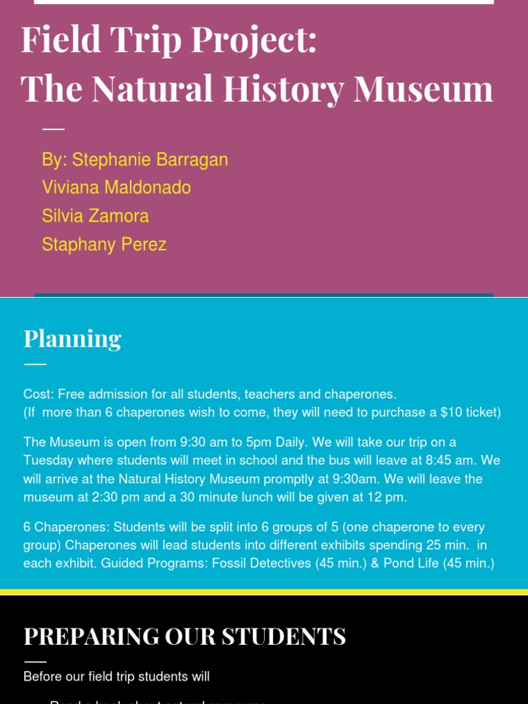 Field Trip Presentation | PDF | Predation | Fossil