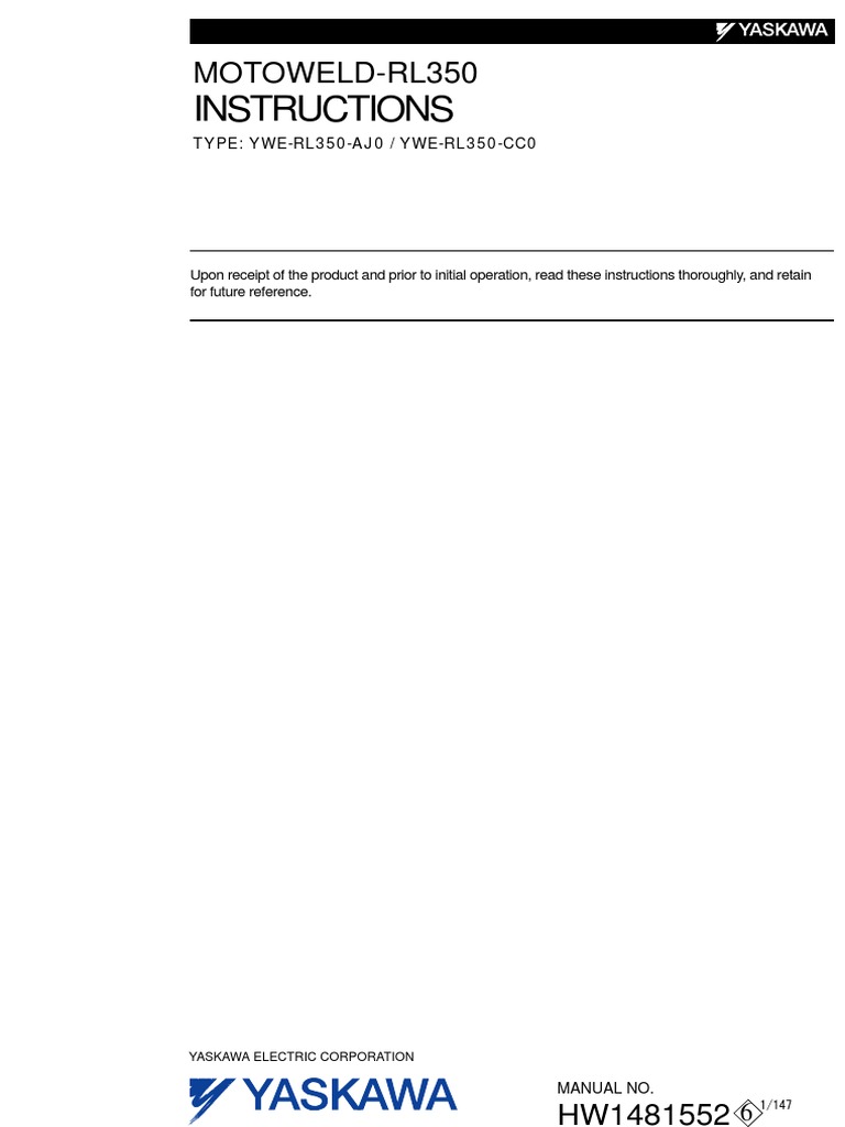 RL 350 PDF | PDF | Power Supply | Welding