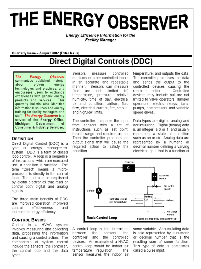 Direct Digital Controller | PDF | Control Theory | Control System