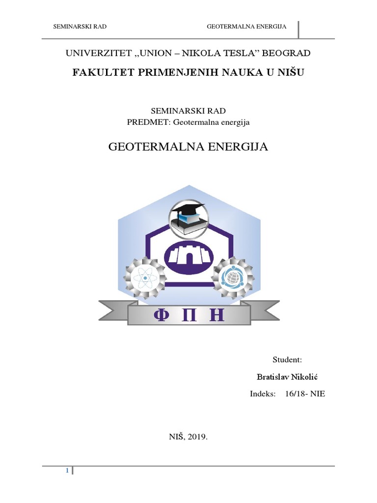 Geotermalna Energija | PDF