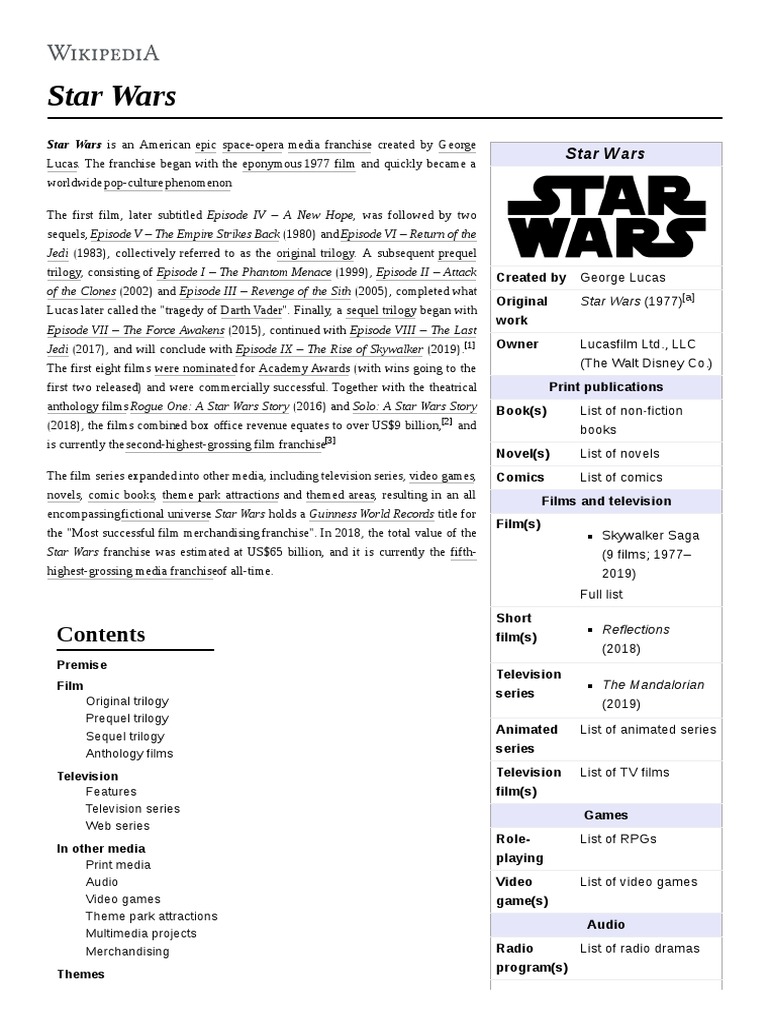 Star Wars | PDF | Star Wars | Obi Wan Kenobi