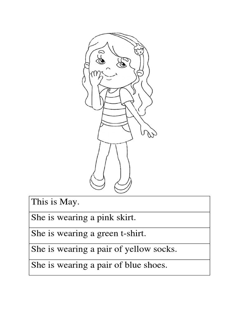 Colorful Outfit Descriptions | PDF
