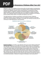 8 Dimensions of Wellness | PDF | Mental Health | Psychology