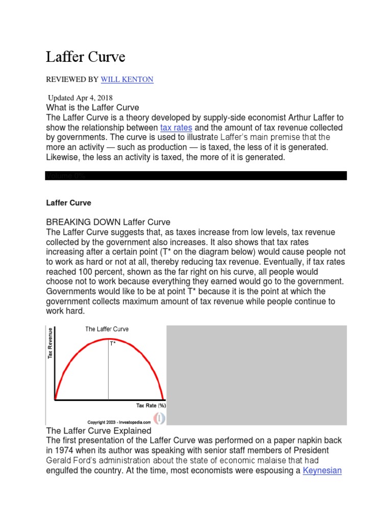 What Is The Laffer Curve | PDF | Money Supply | Monetary Policy