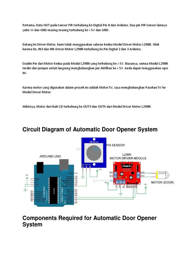 Arduino Sensor PIR | PDF