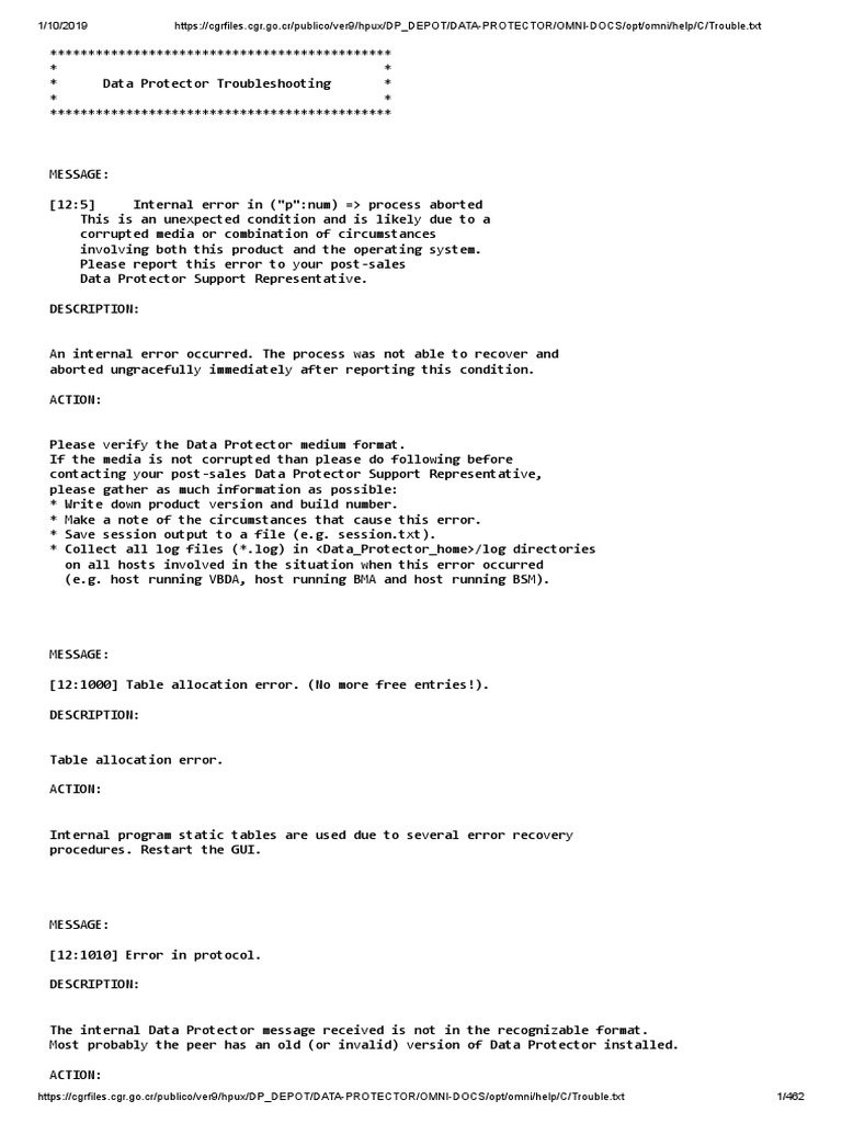 Troubleshooting - Data Protector PDF | PDF | Computer Cluster | Windows ...