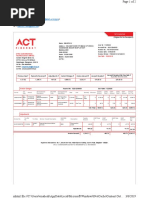 ACT Broadband Bill | PDF | Invoice | Cheque