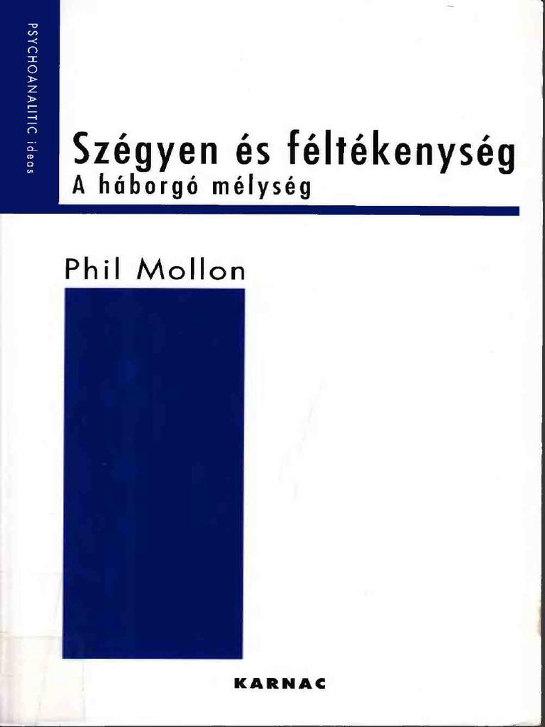 Phil Mollon - Szégyen És Féltékenység PDF | PDF