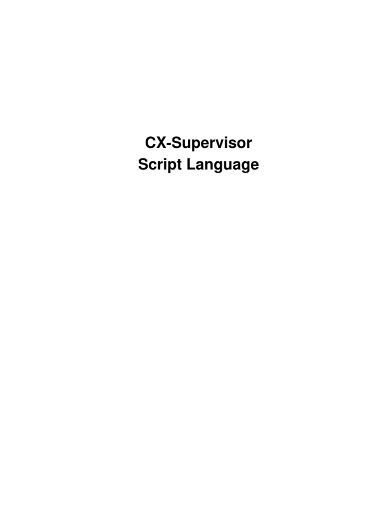 Script Language Pdf Boolean Data Type Scripting Language 0505