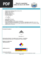 HOJA DE DATOS DE SEGURIDAD DE SUSTANCIS QUIMICAS Cloruro de Amonio NH4Cl | PDF | Cloro | Amoníaco