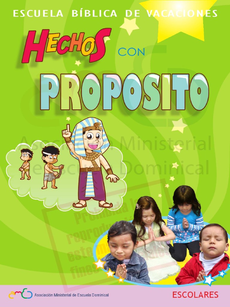 Copia de Hechos Con Proposito - Escuela Bíblica de Vacaciones ...