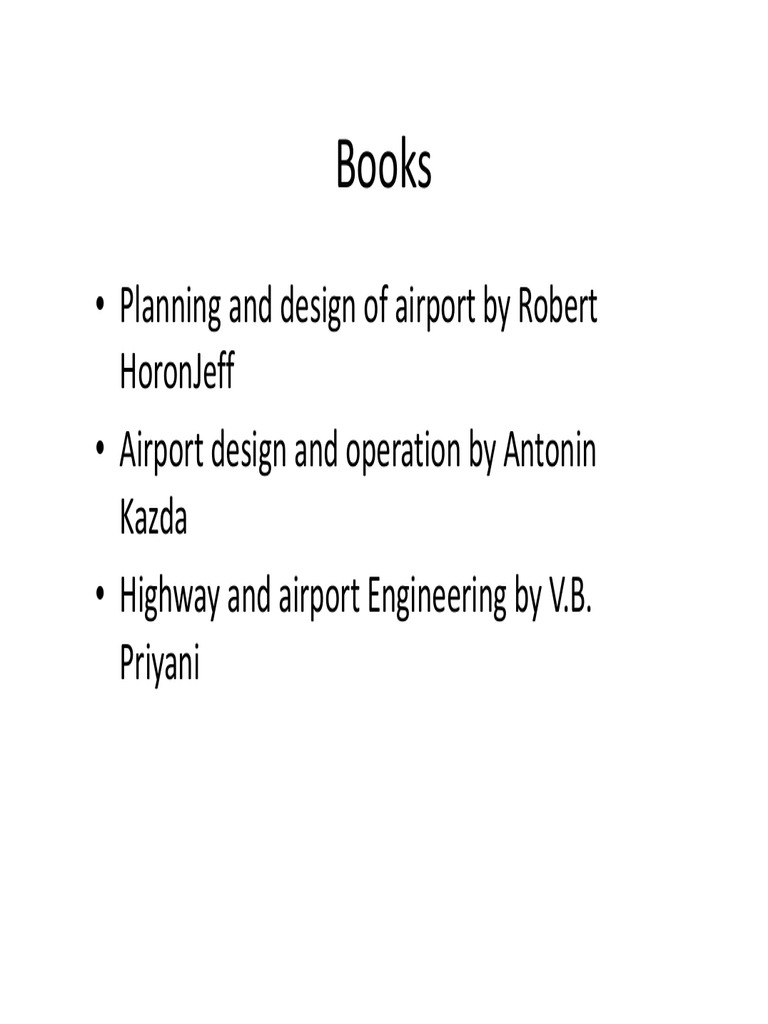 Lec 04 Airport Engineering Lec 2 | PDF | Airport | Runway