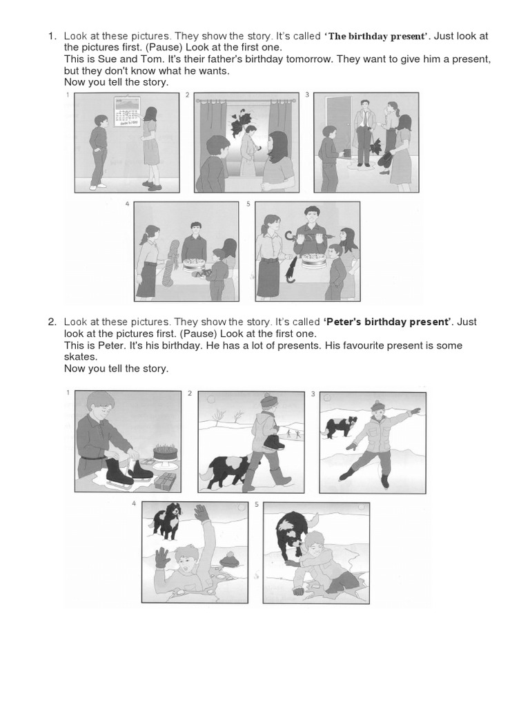 Flyers Picture Story 2 | PDF