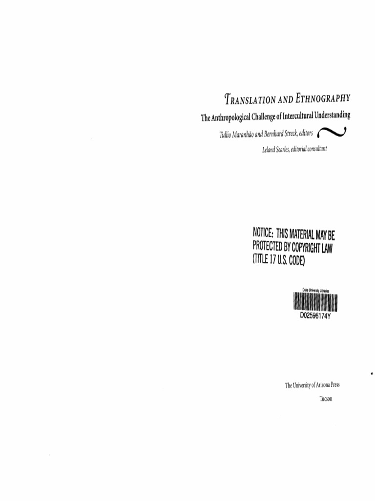 Double Translation Mignolo y Schiwi | PDF