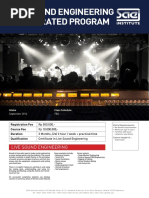 Behringer X32 Routing Worksheet | PDF | Input/Output | Sound Production