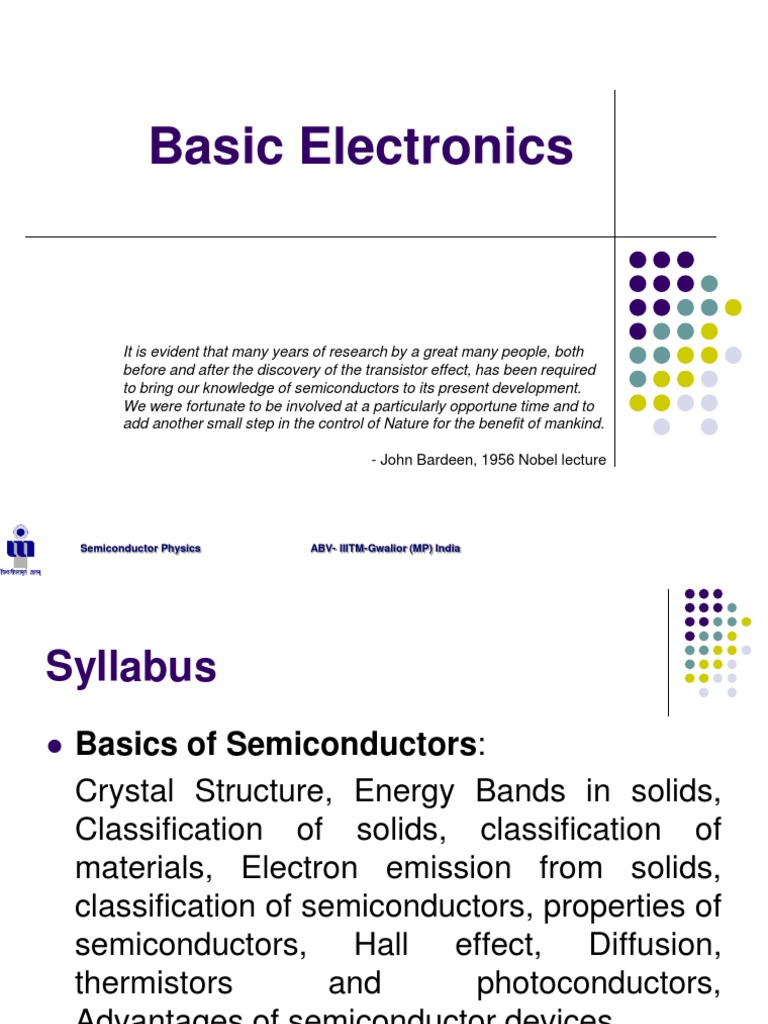 Be - Ipg Ii 1 1 | PDF | Crystal Structure | Doping (Semiconductor)