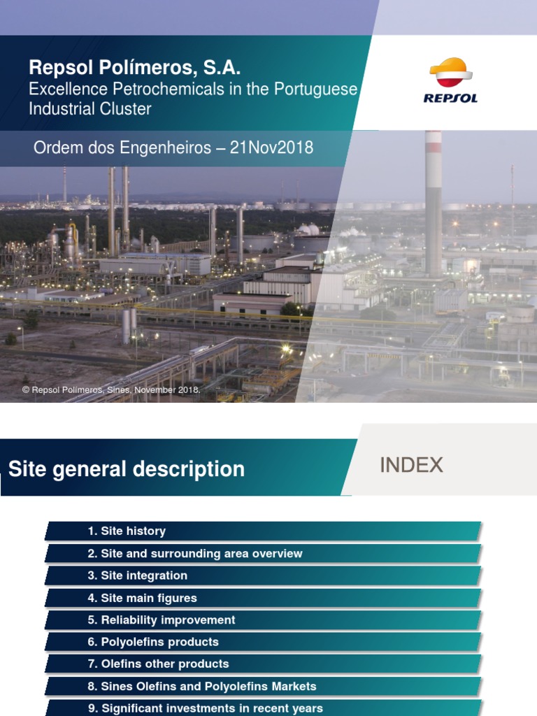 Oe Repsol Polimeros Site 21nov2018 | PDF | Cracking (Chemistry ...