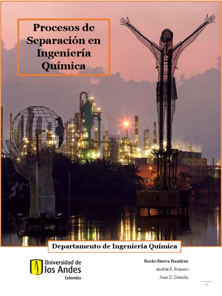 Procesos de Separación en Ingeniería Química | Destilación | Fases de ...