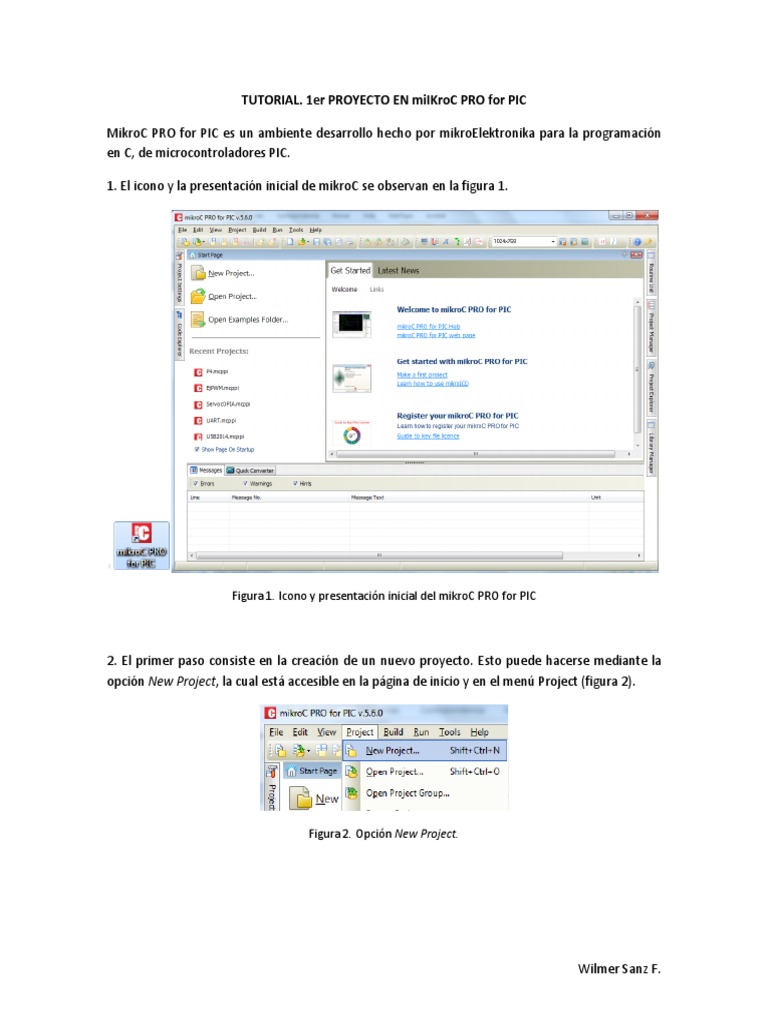 Tutorial MikroC | PDF | Microcontrolador | Compilador