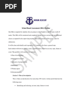 Visual Arts Sba 2018 | PDF | Art Media | Arts (General)